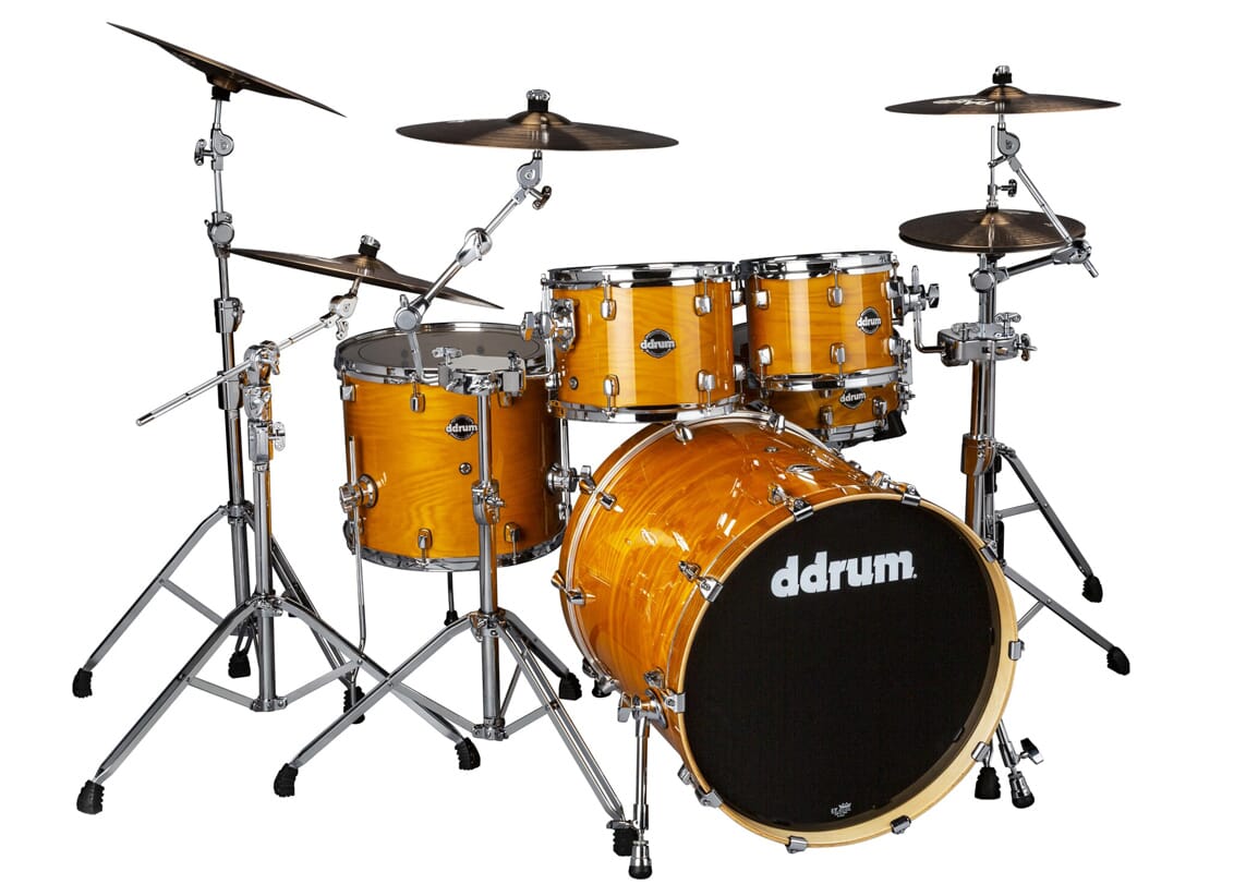 DOMINION BIRCH 5PC SHELL PACK WITH ASH VENEER GLOSS NATURAL | ddrum