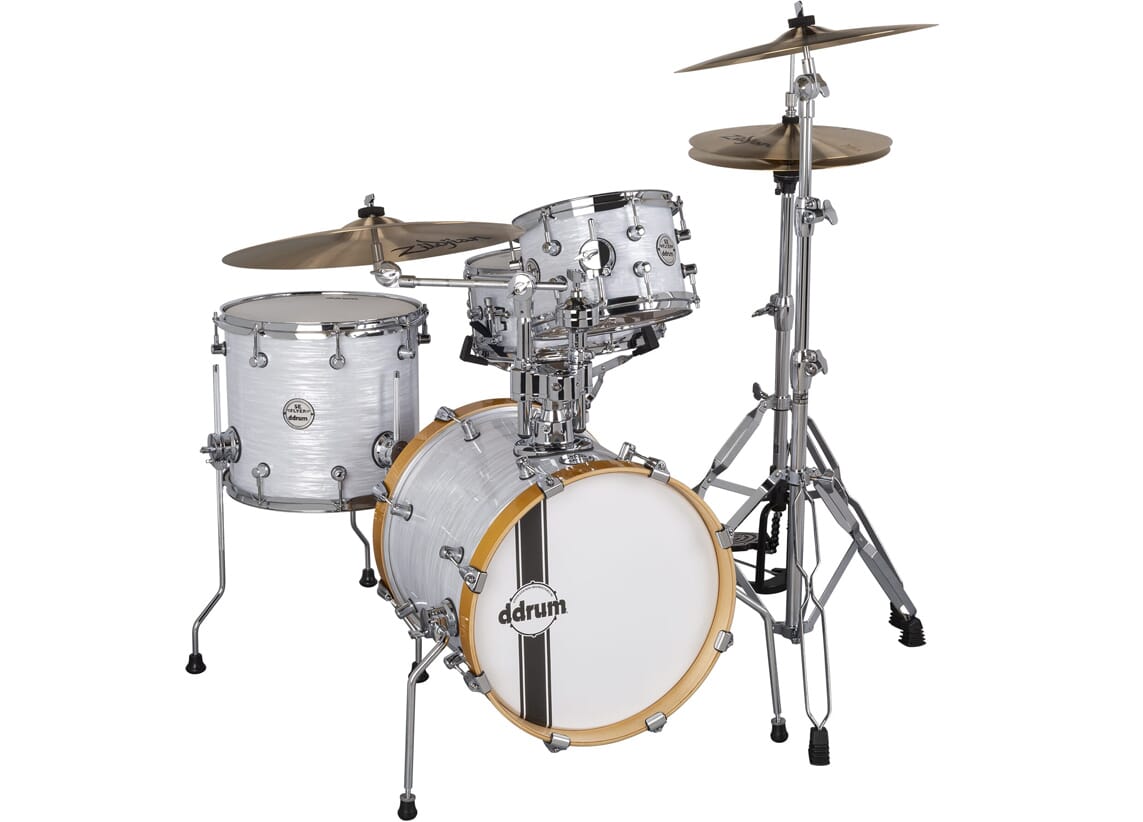 SE FLYER PITSTOP 4PC SHELL PACK WHITE PEARL | ddrum