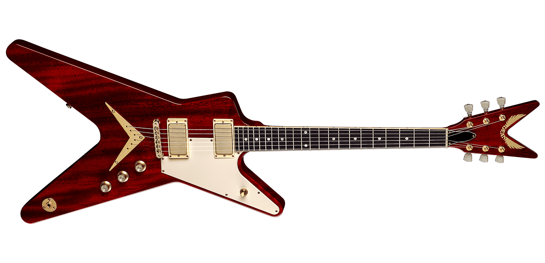 USA Time Capsule ML Pickguard Trans Cherry | Dean Guitars