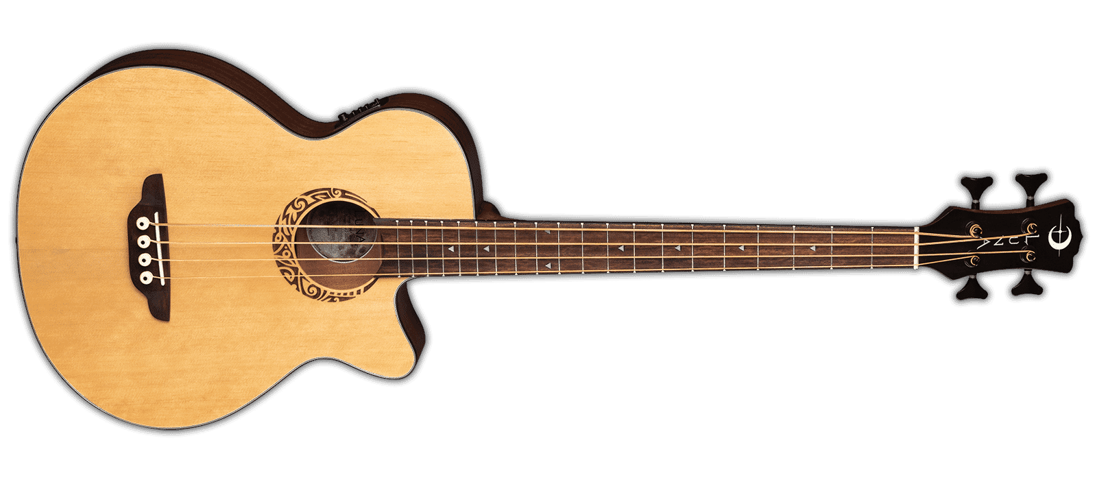 TRIBAL 30" ACOUSTIC-ELECTRIC BASS - SATIN NATURAL