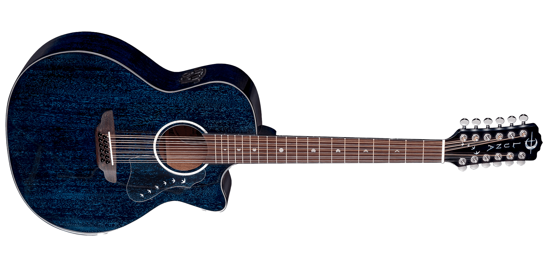 Moonbird Grand Concert 12 String Acoustic/Electric Midnight Blue